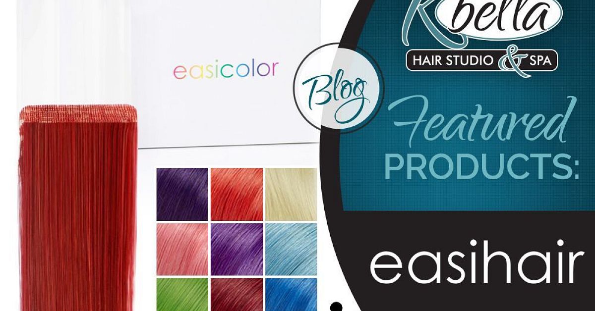 Add a Pop of Color with Tape-In Hair Extensions by Easihair