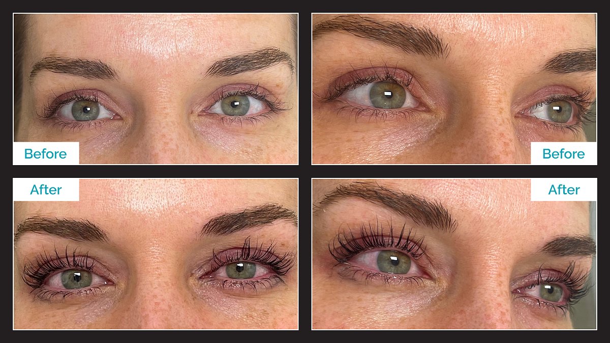 Lash Lift Photo Gallery | Lifted, Defined Lashes - K Bella